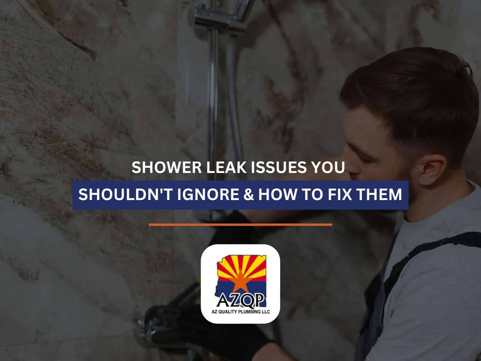 Shower Leak Issues You Shouldn’t Ignore & How To Fix Them